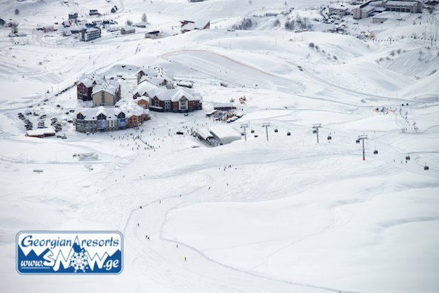 Pistenkarte von Gudauri - Georgien - Pistenkarten von den Skigebieten